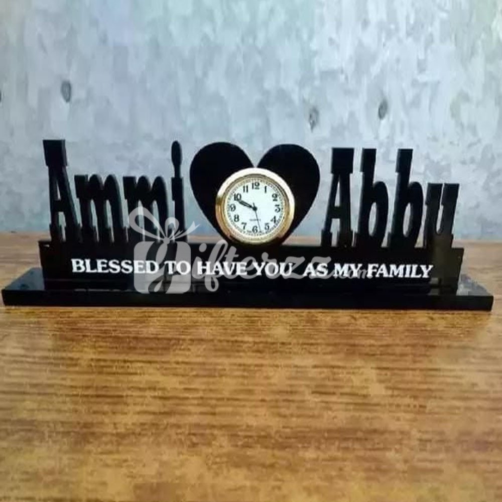 Customized Clock Stand - Kart Vibe